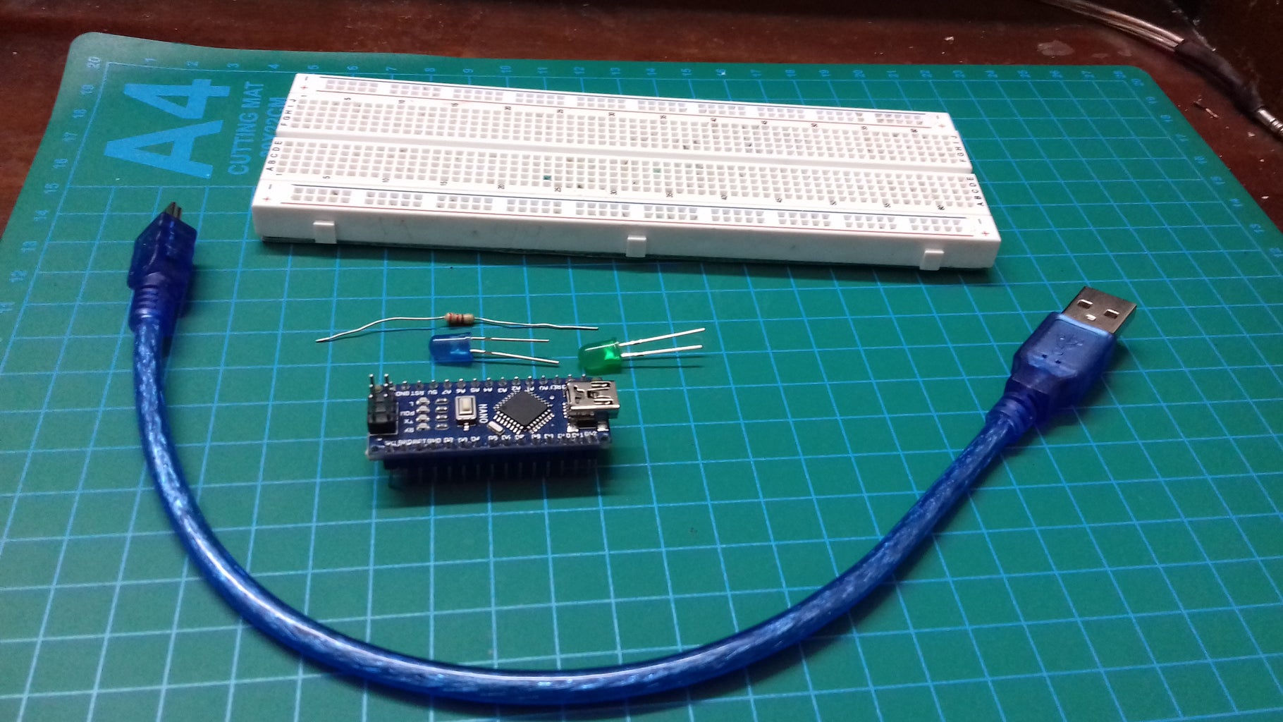 How To Wire An Arduino With A Led Como Conectar Un Arduino Con Un Led 4 Steps With Pictures