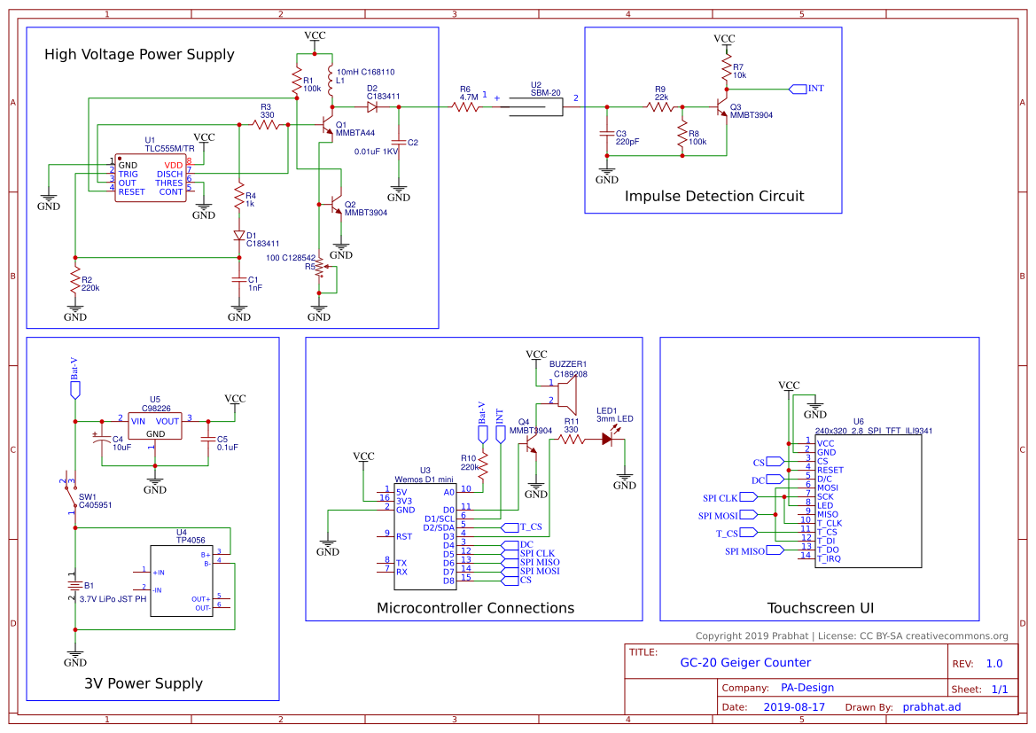 Geiger Counter Diagram