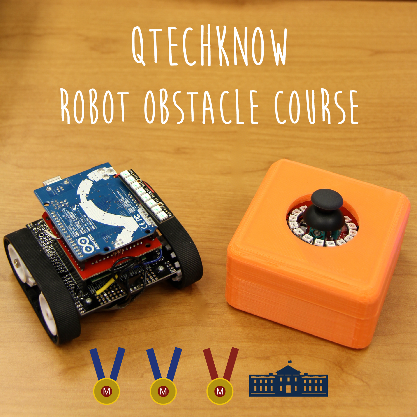 Qtechknow Robot Obstacle Course : 14 Steps (with Pictures) - Instructables