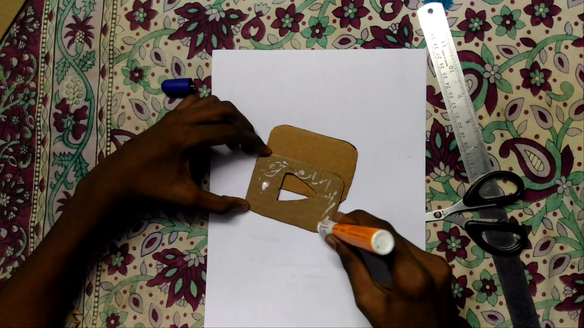 Cardboard Youtube Play Button | DIY Tutorial : 8 Steps - Instructables