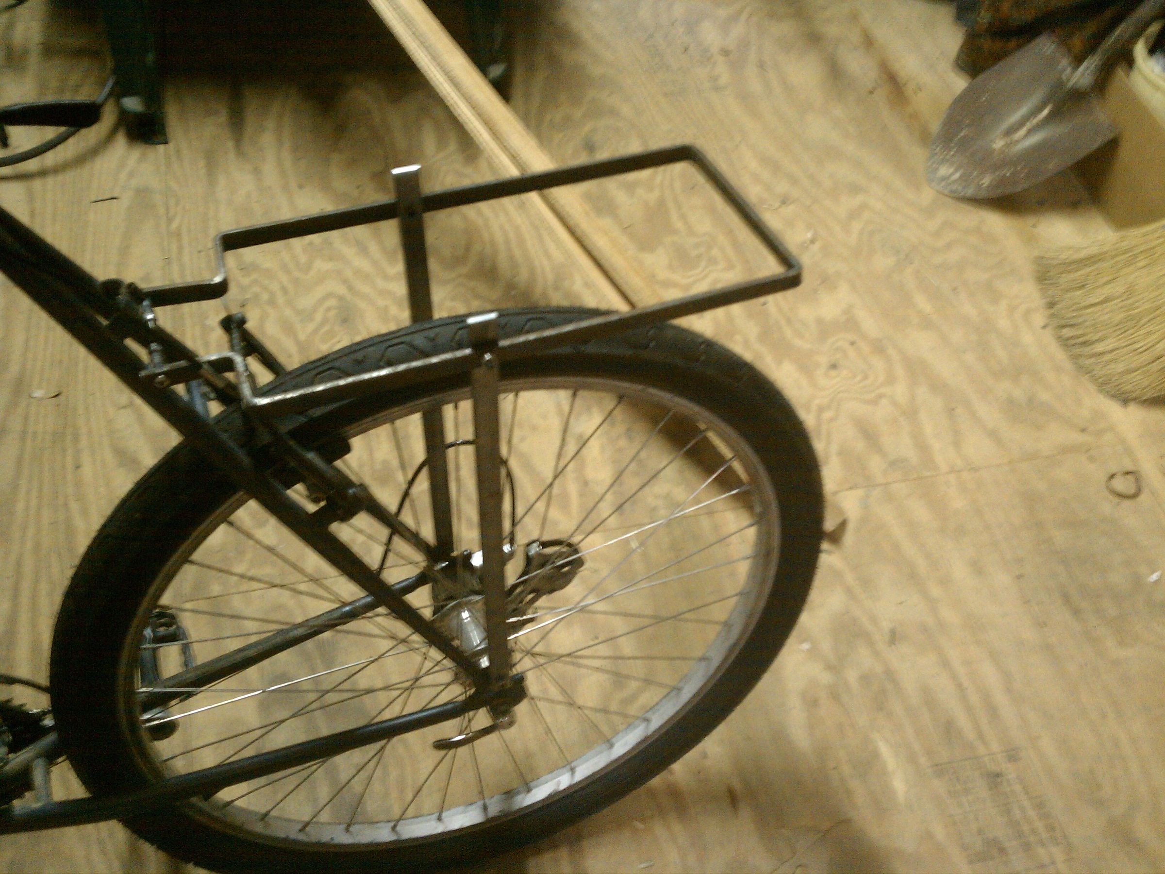 Steel and Wood Bicycle Cargo Rack : 7 Steps (with Pictures) - Instructables