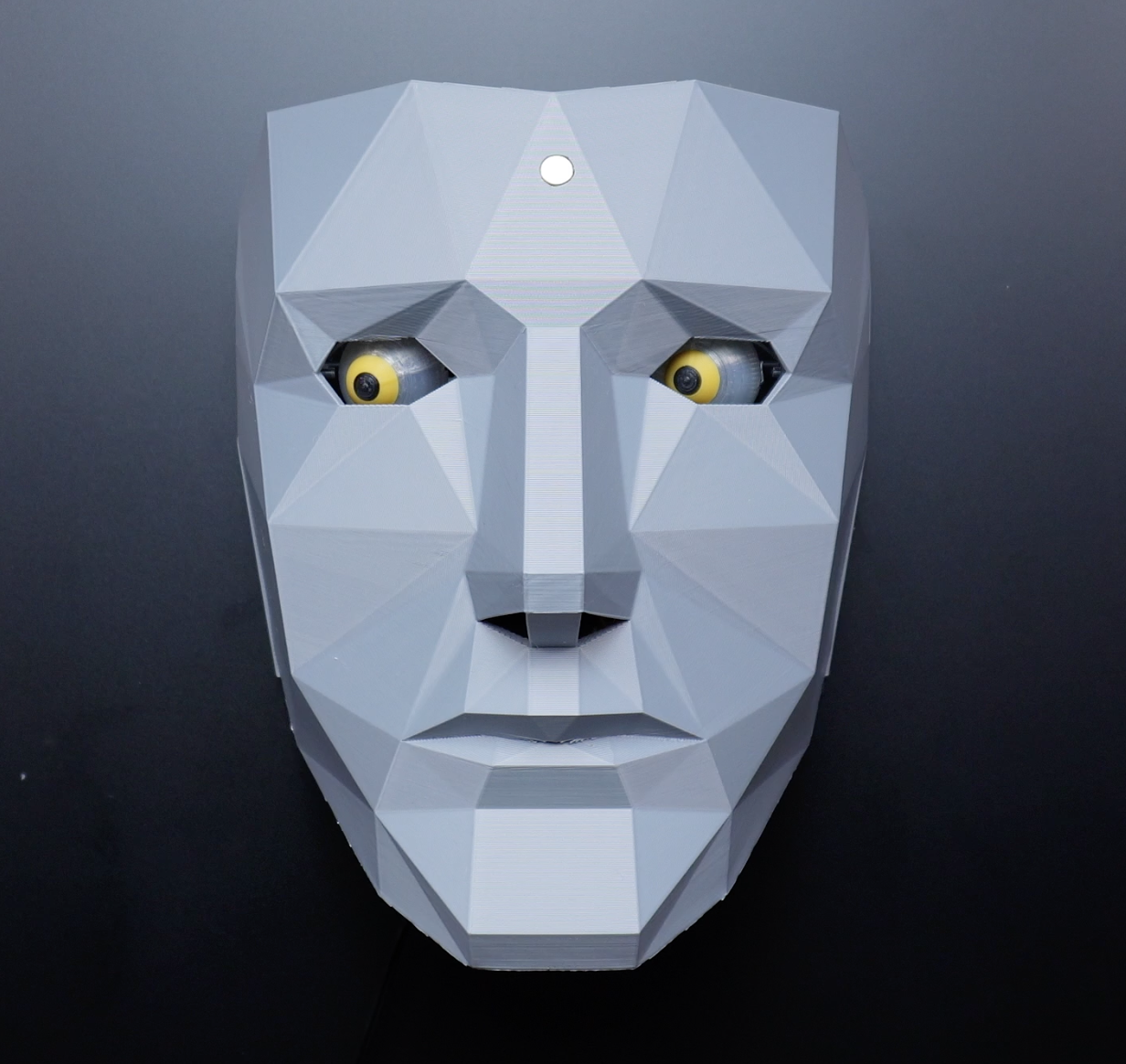 Face With Animatronic Eyes, Motion Detection and Voice : 6 Steps (with ...