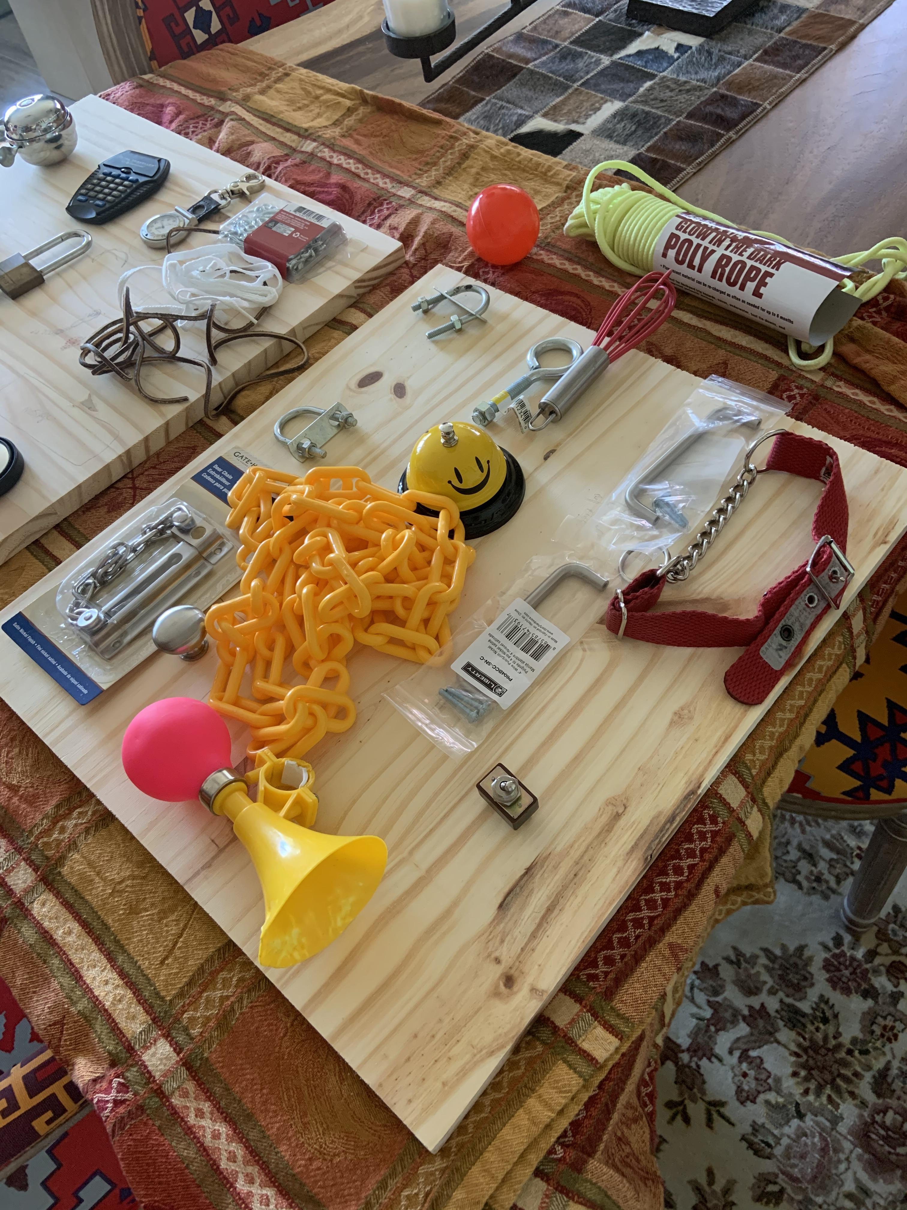 BUSY BOX - a SENSORY DEVELOPMENT TOY : 4 Steps (with Pictures ...