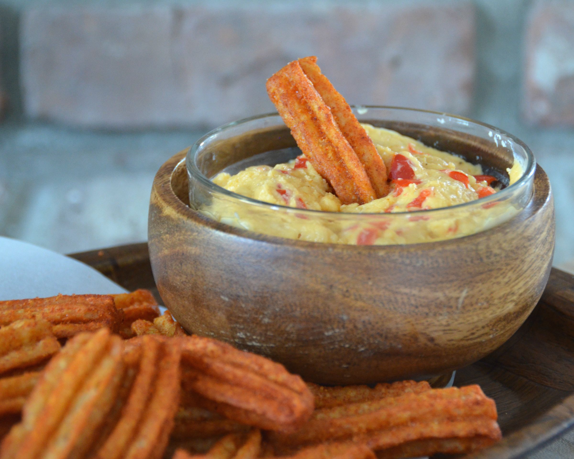 Nacho Cheese Churros With Cheese Dip : 5 Steps (with Pictures ...