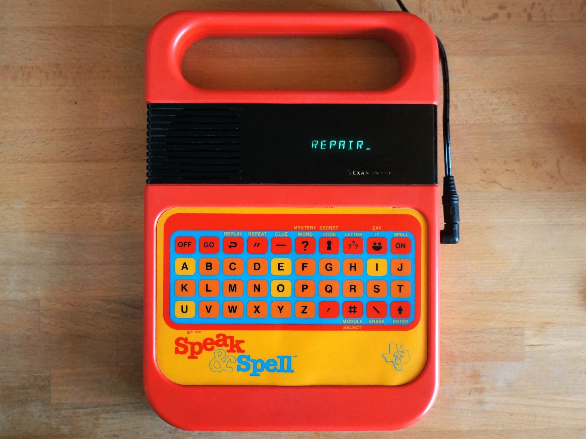 Speak and Spell Power Board Repair : 10 Steps (with Pictures ...