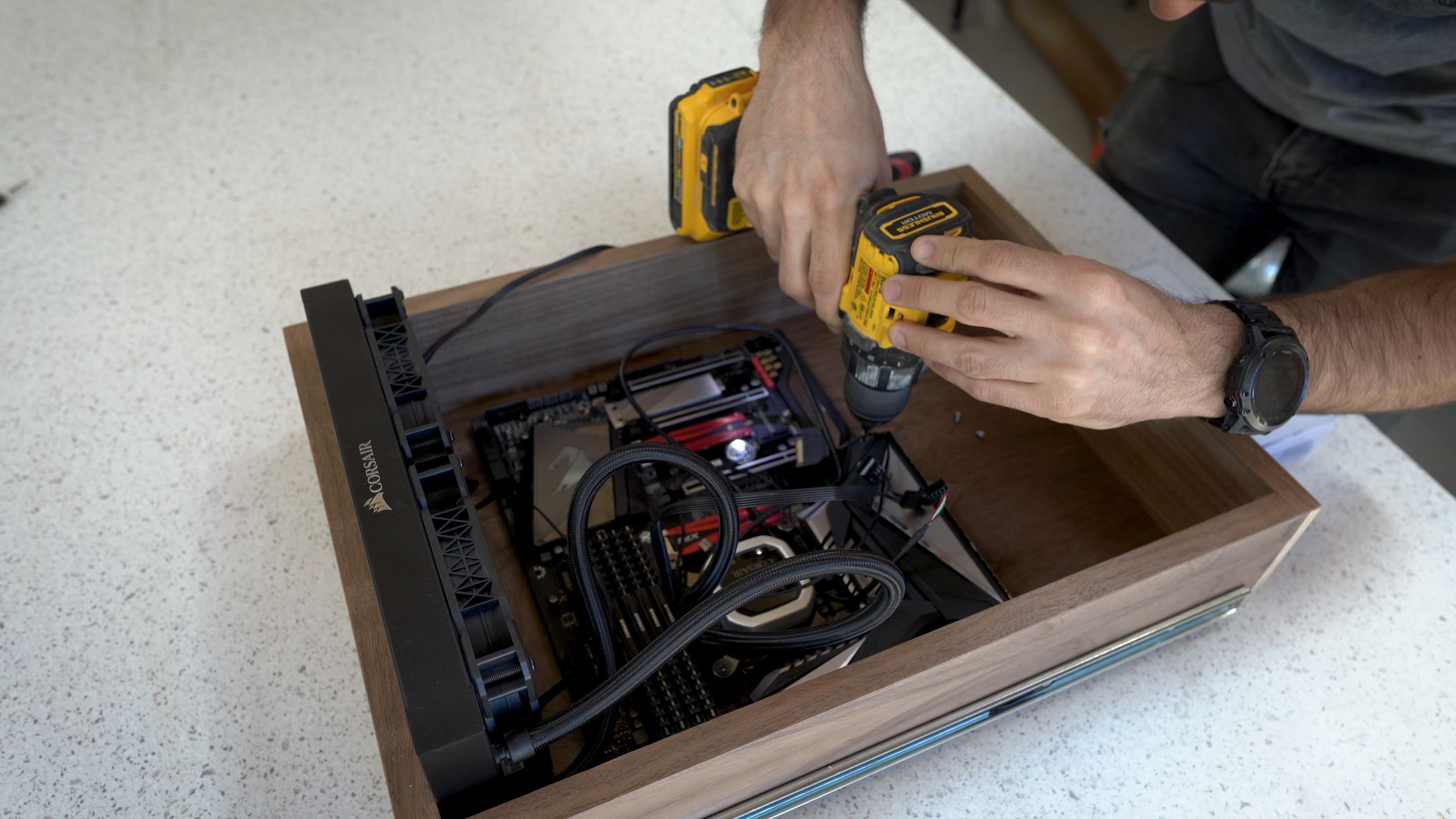 Building My Dream Desk With an Integrated Computer : 28 Steps (with ...