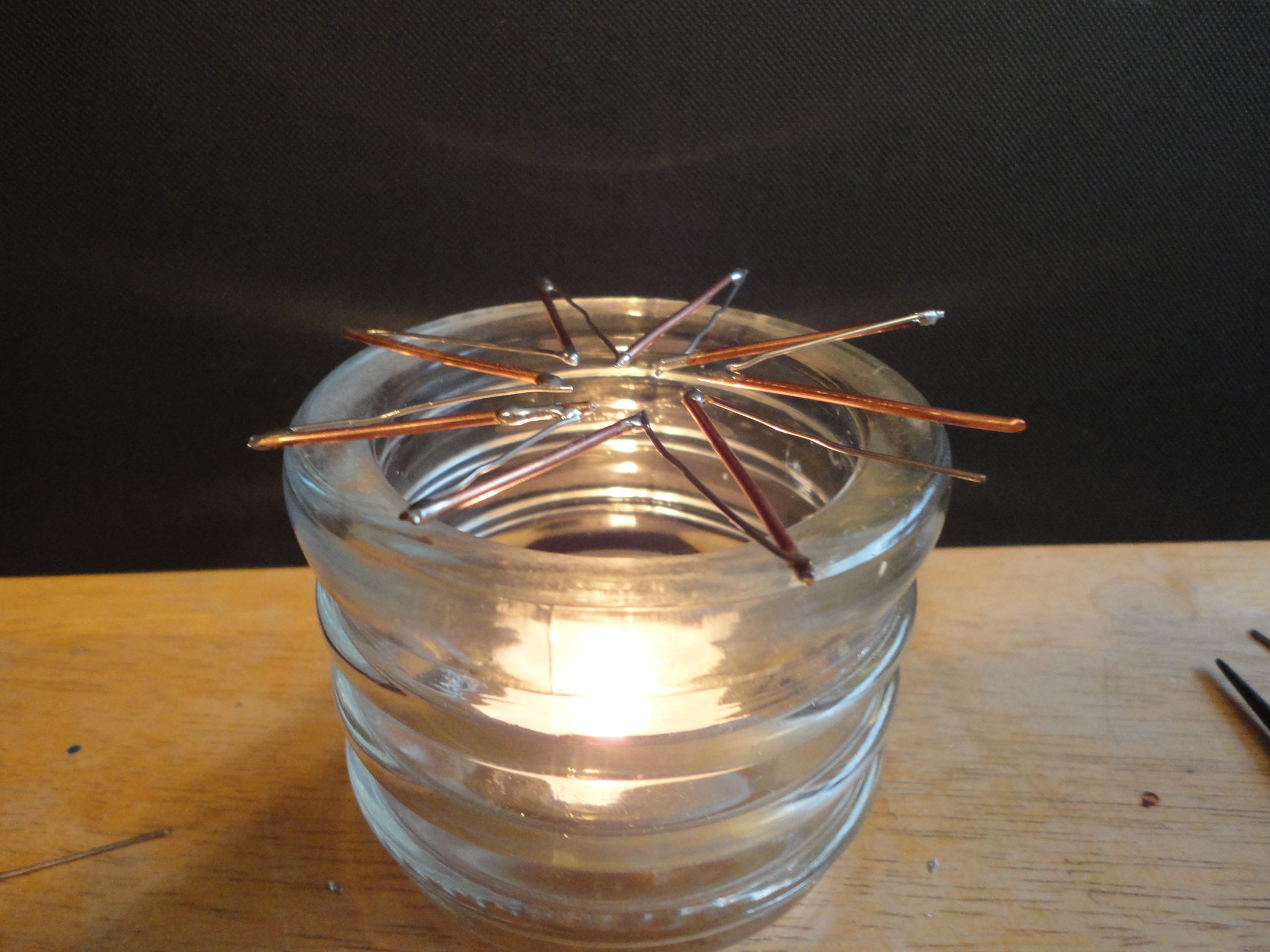 Make a Thermopile From Some Copper Wire and Paper Clips : 3 Steps ...