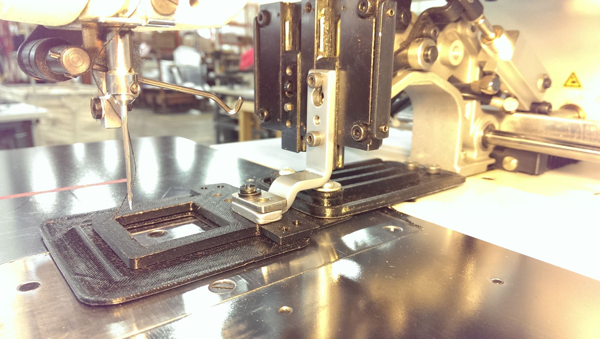 3D Printed Clamps for Programmable Sewing Machines : 6 Steps (with ...