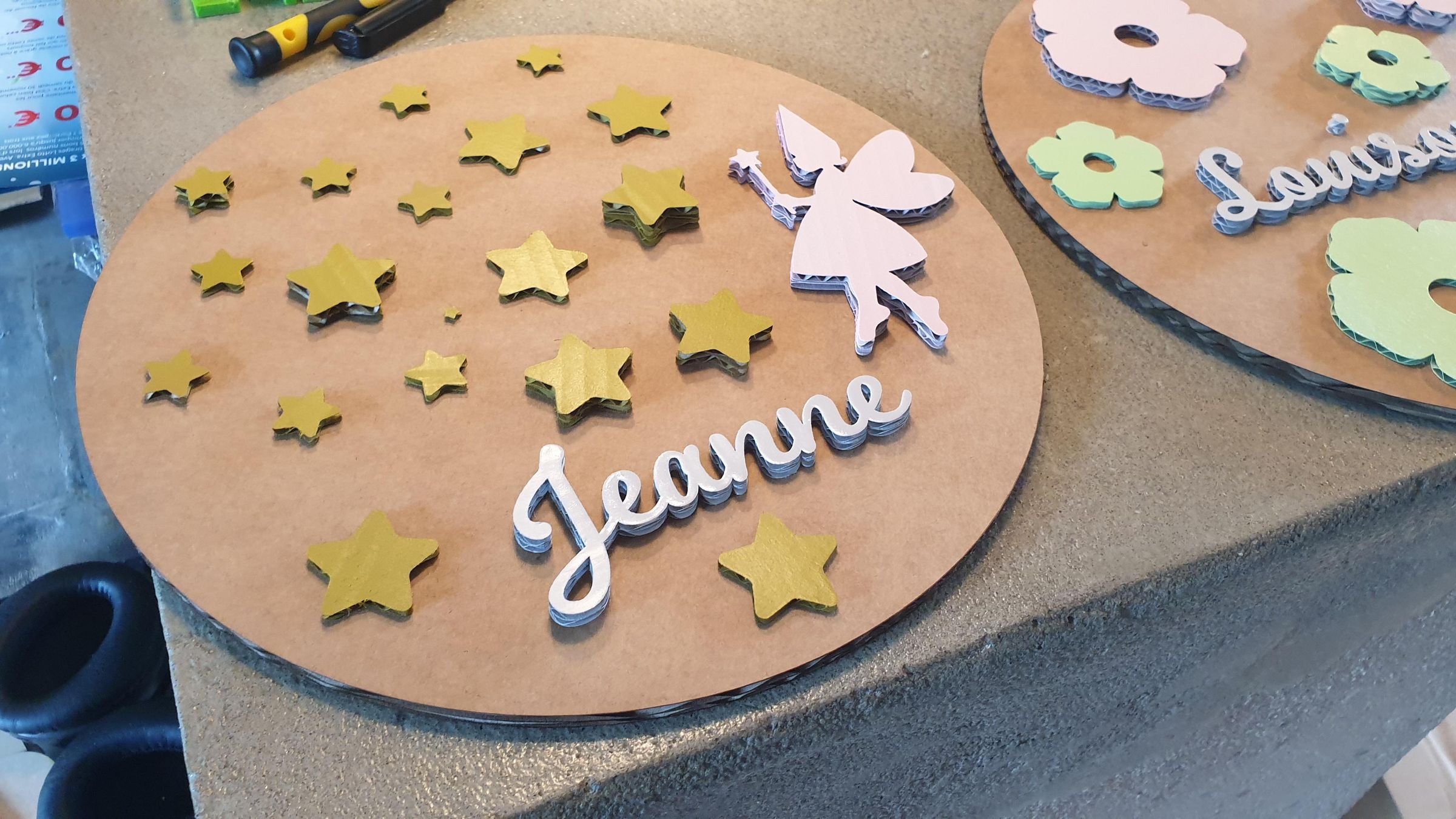 Kid Name Circle Board : 5 Steps (with Pictures) - Instructables