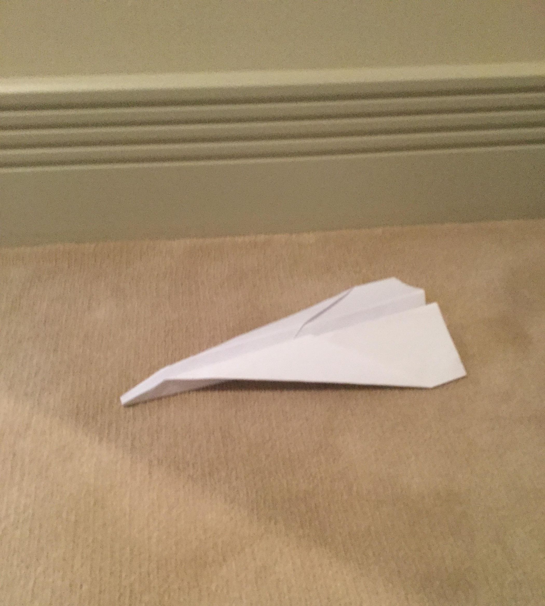 Simple Paper Plane : 8 Steps - Instructables