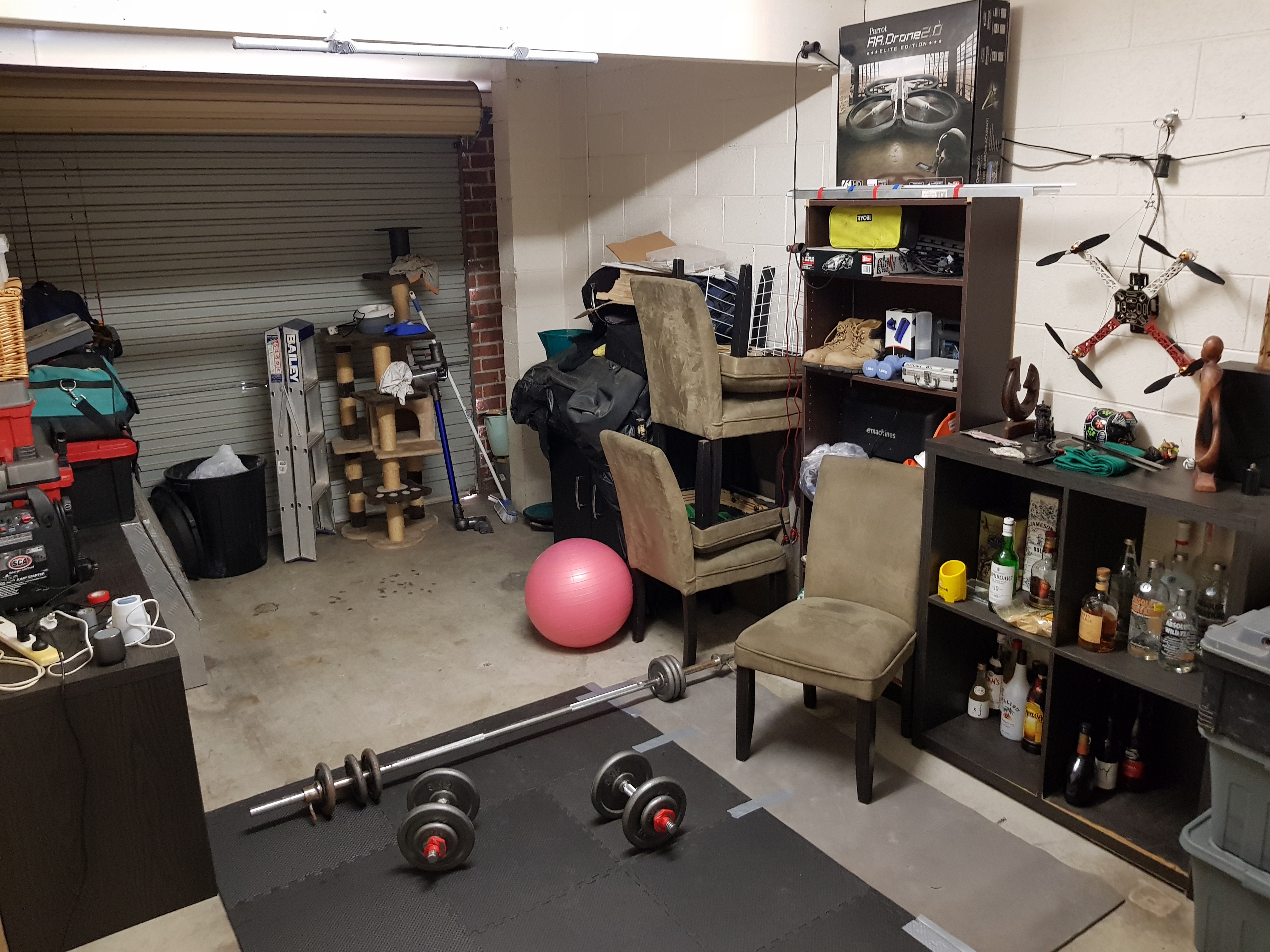 Man Cave Home Gym : 4 Steps - Instructables