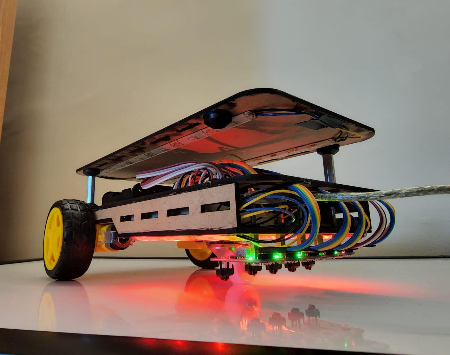 KITT: a Line Following Robot : 8 Steps (with Pictures) - Instructables KITT: a Line Following Robot : 8 Steps (with Pictures) - Instructables