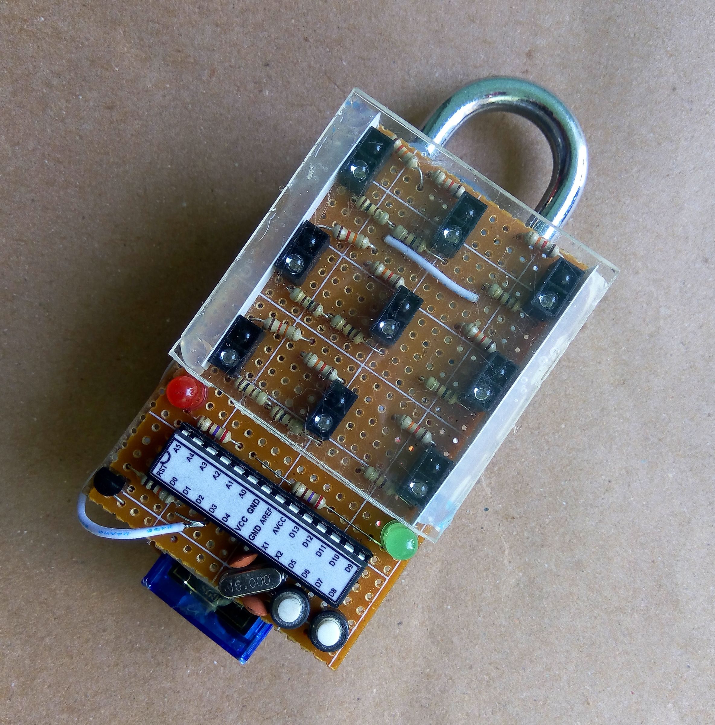 Physical Pattern Lock : 9 Steps (with Pictures) - Instructables