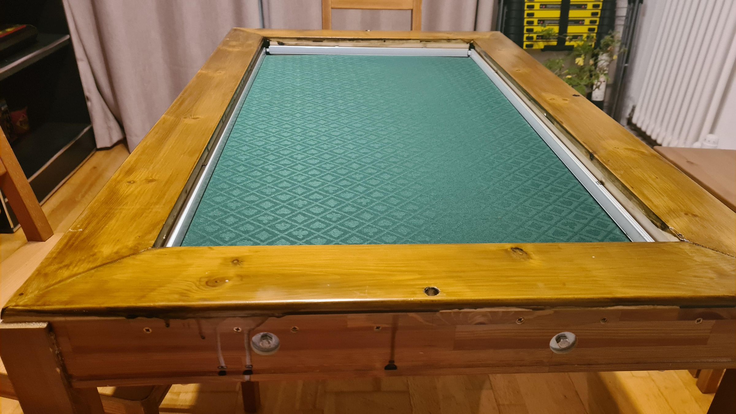 Turn an IKEA Jokkmokk Dining Table Into a Hidden Poker or Gaming Table ...