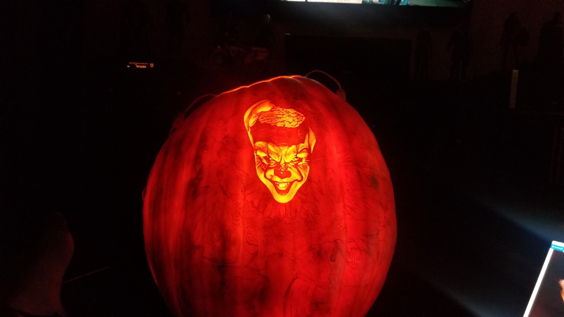 Scary Clown Pumpkin Carving
