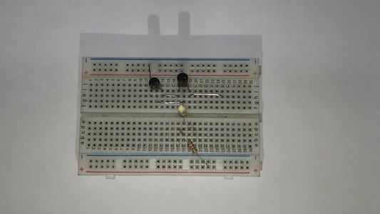How To Make A Touch☝ Sensor Circuit Using Transistors On Breadboard☝