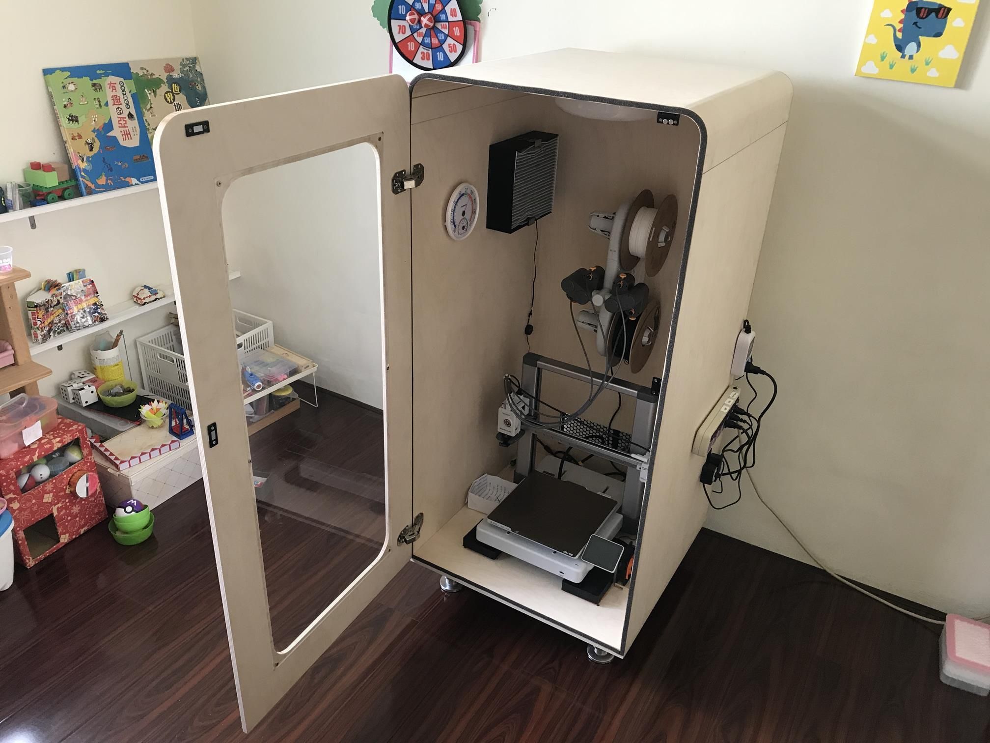 DIY 3D Printer Enclosure for Bambu A1 Combo : 12 Steps (with Pictures ...