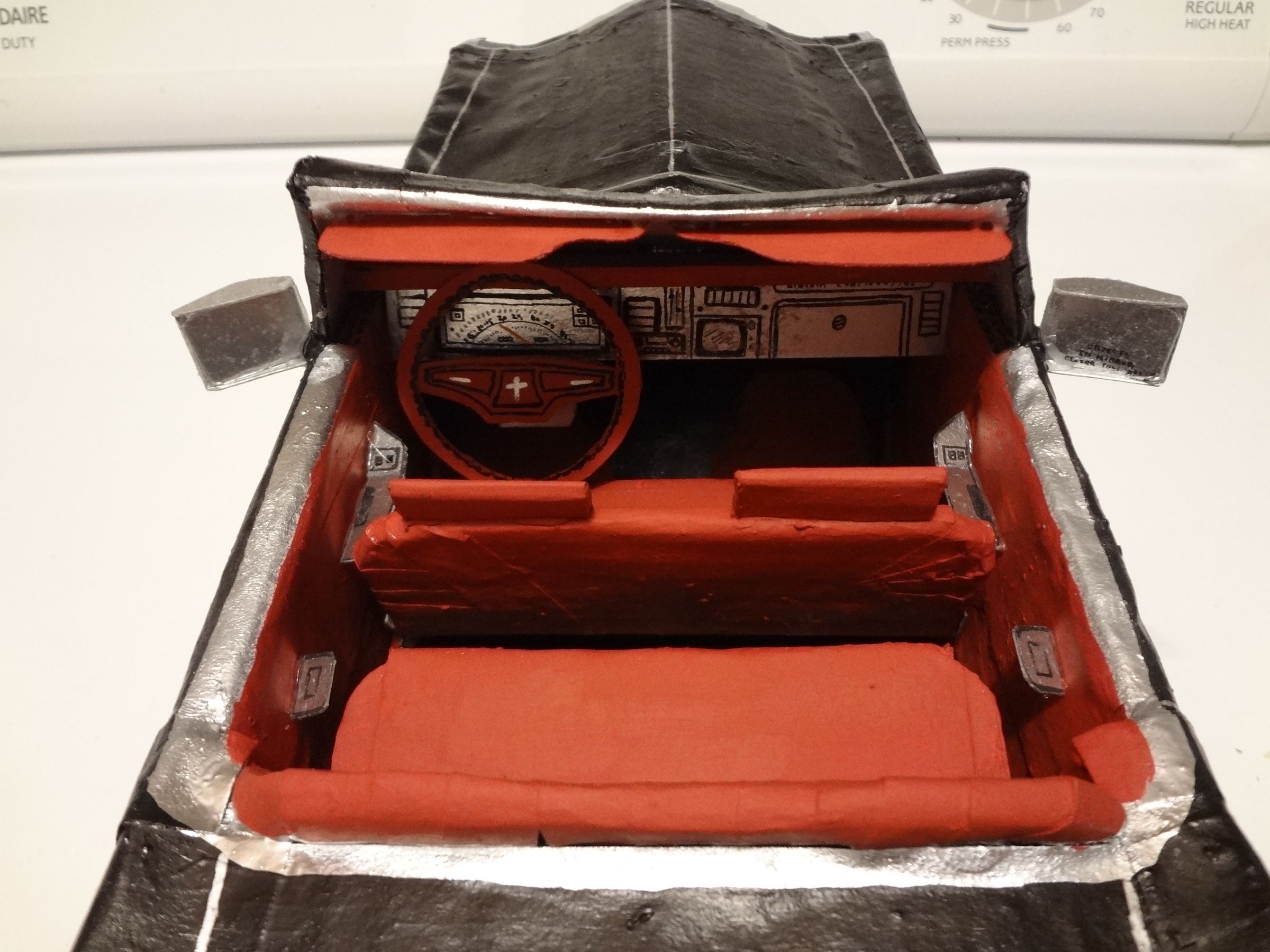 Paper Mache Cardboard Car. : 7 Steps (with Pictures) - Instructables