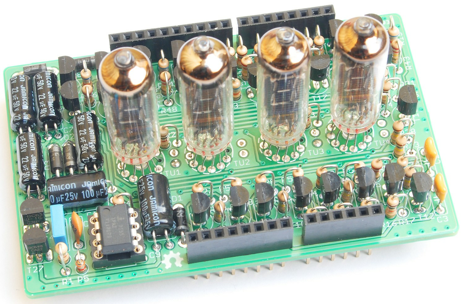 Shield for Arduino From Old Russian VFD Tubes: Clock, Thermometer, Volt ...