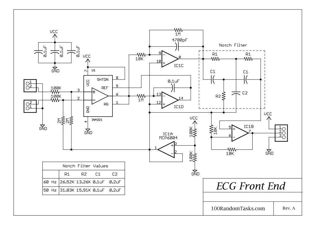 DIY ECG EKG Portable Heart Monitor : 8 Steps (with Pictures ...