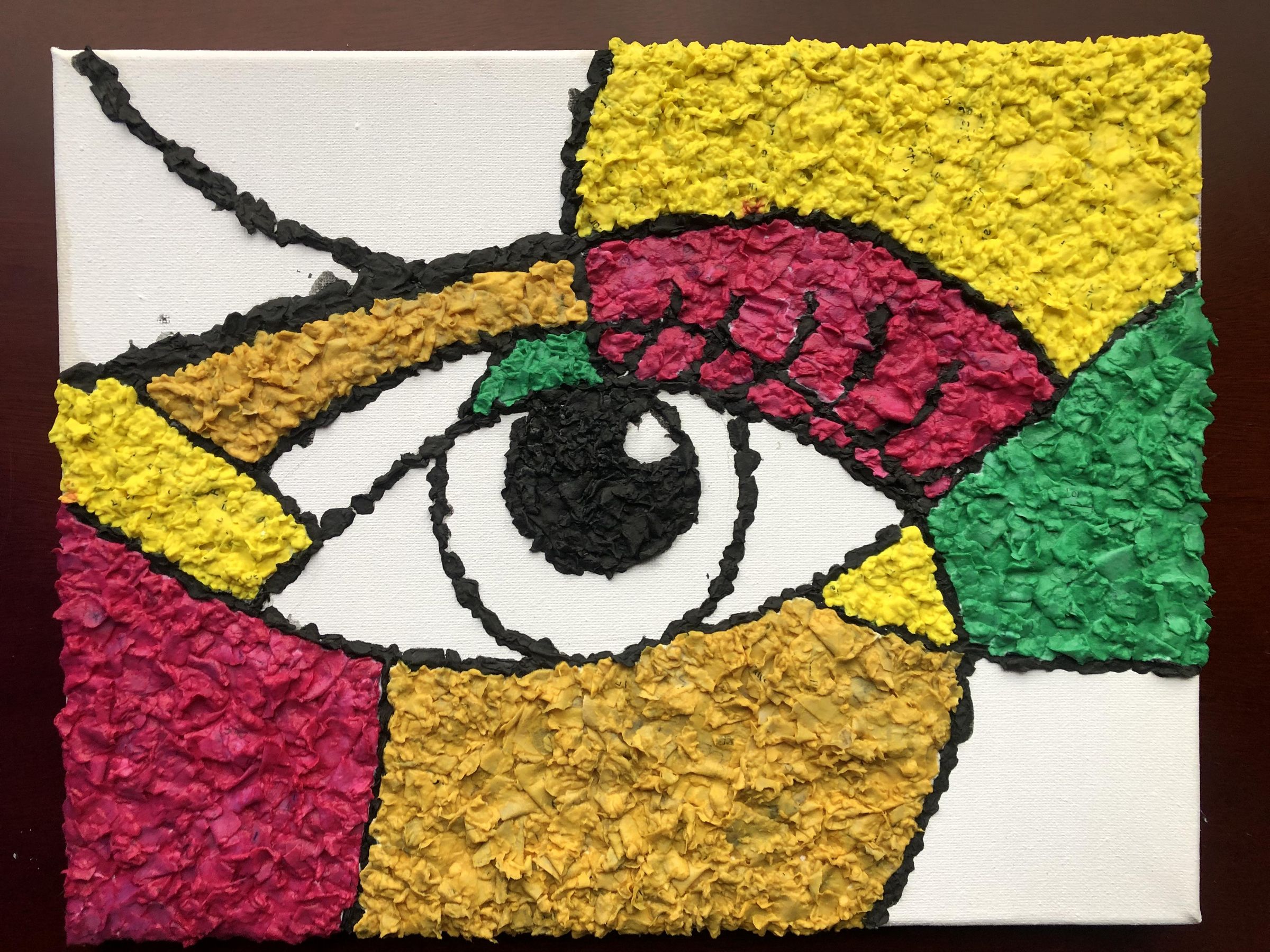 Creative Color Wheels Eye