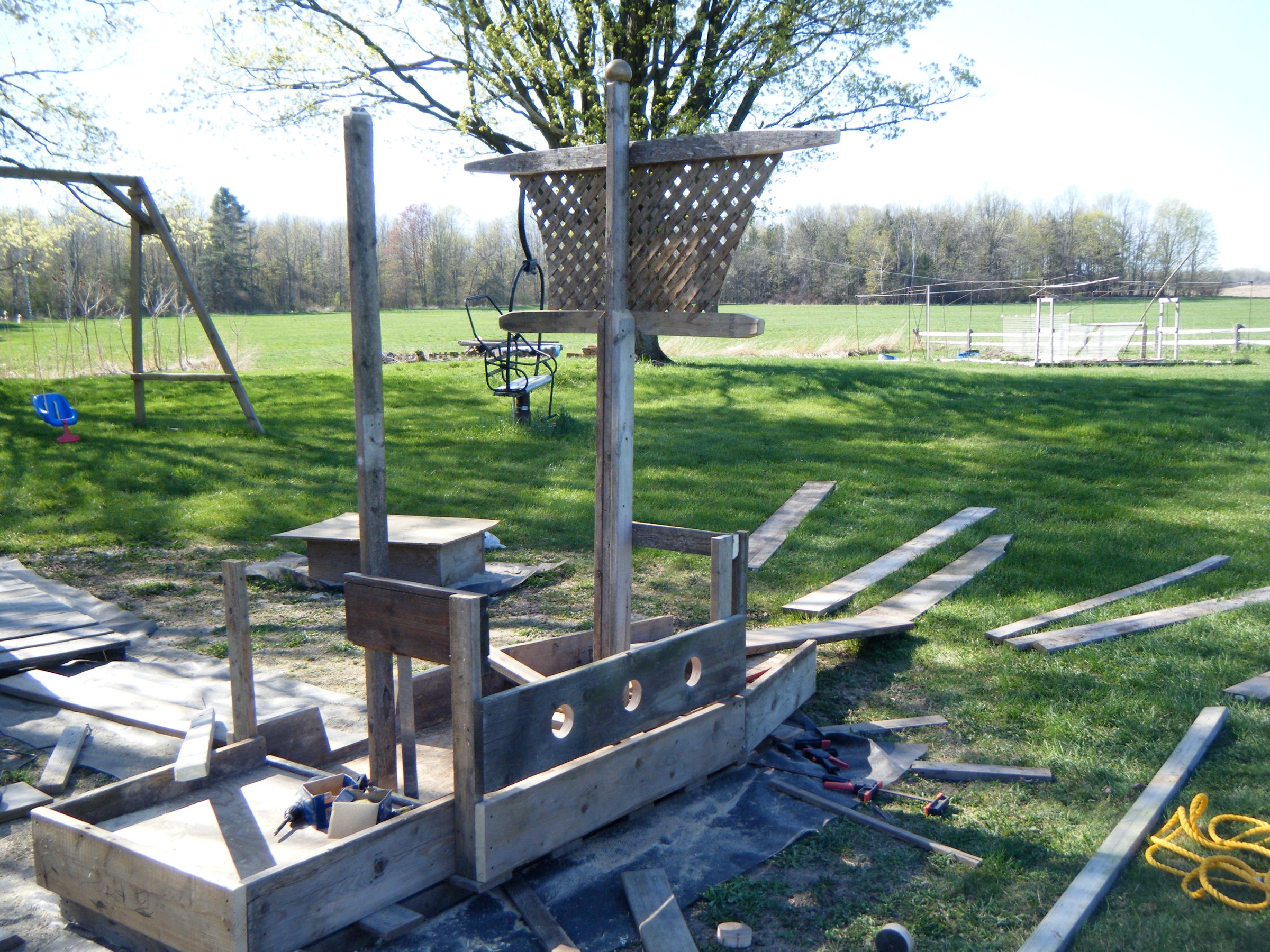 Pallet Pirate Ship : 25 Steps (with Pictures) - Instructables