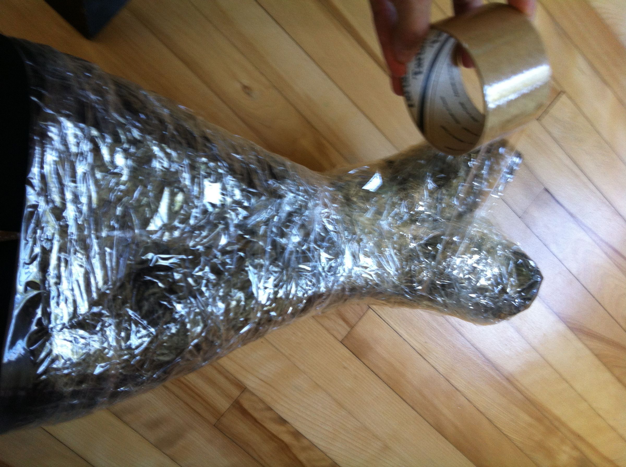Halloween Standing Mummy Prop : 8 Steps (with Pictures) - Instructables