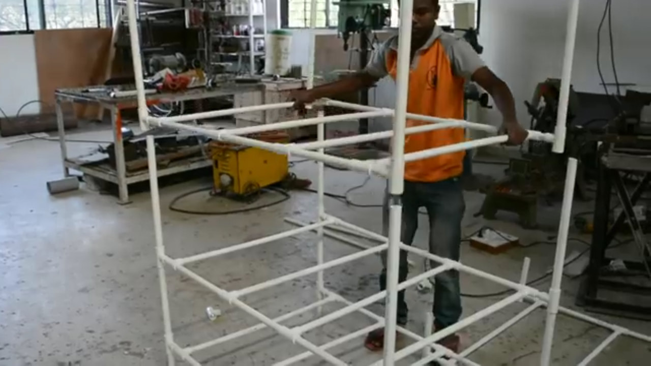 PVC Pipe Hydroponics Structure. : 5 Steps (with Pictures) - Instructables