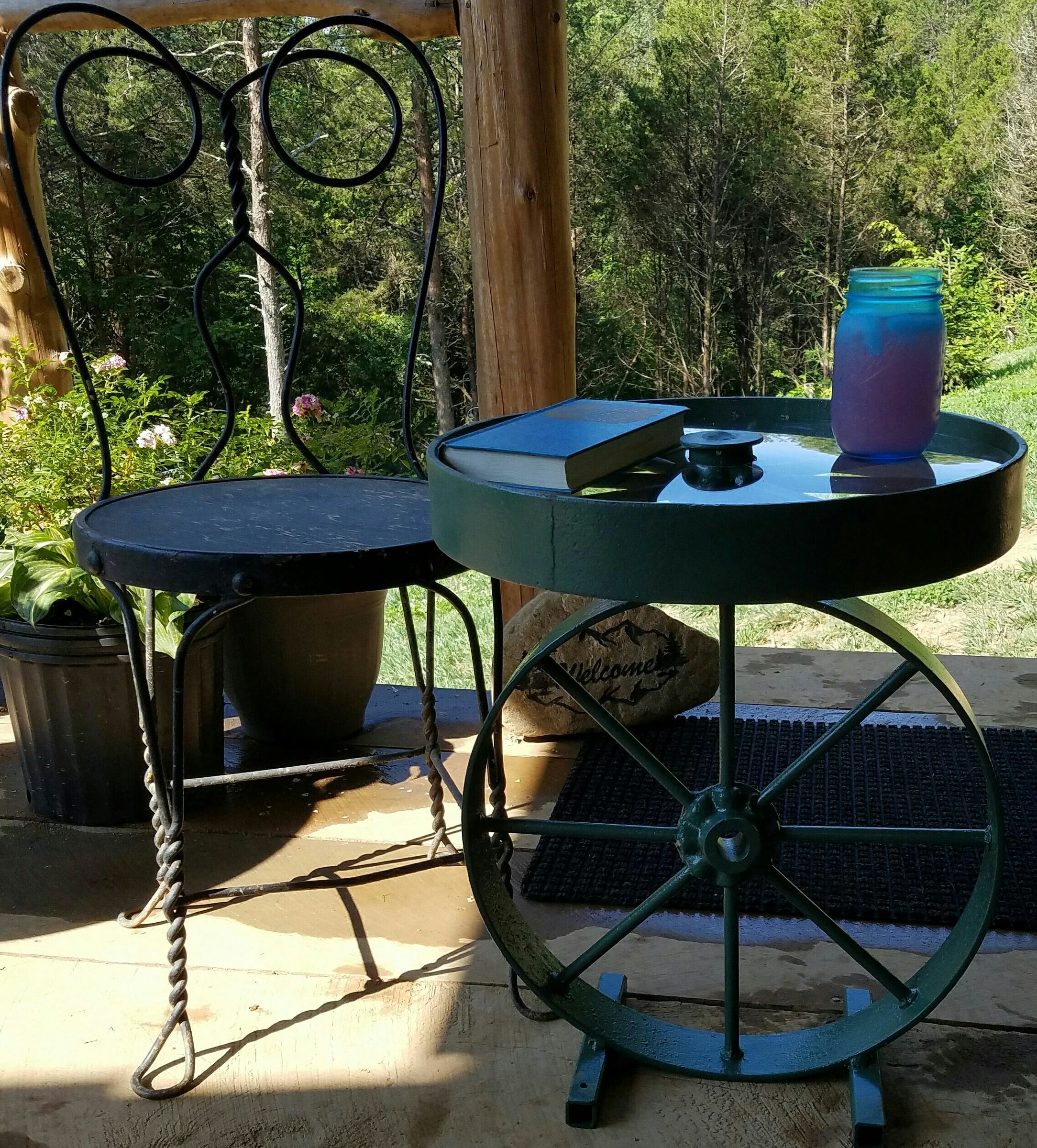 Repurpose Old Wheels Into an Awesome Spinning Table! : 15 Steps (with ...