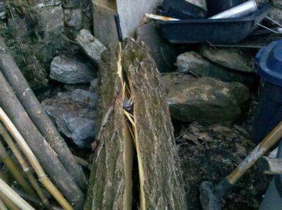Splitting Black Locust Logs With Wedges : 7 Steps (with Pictures ...