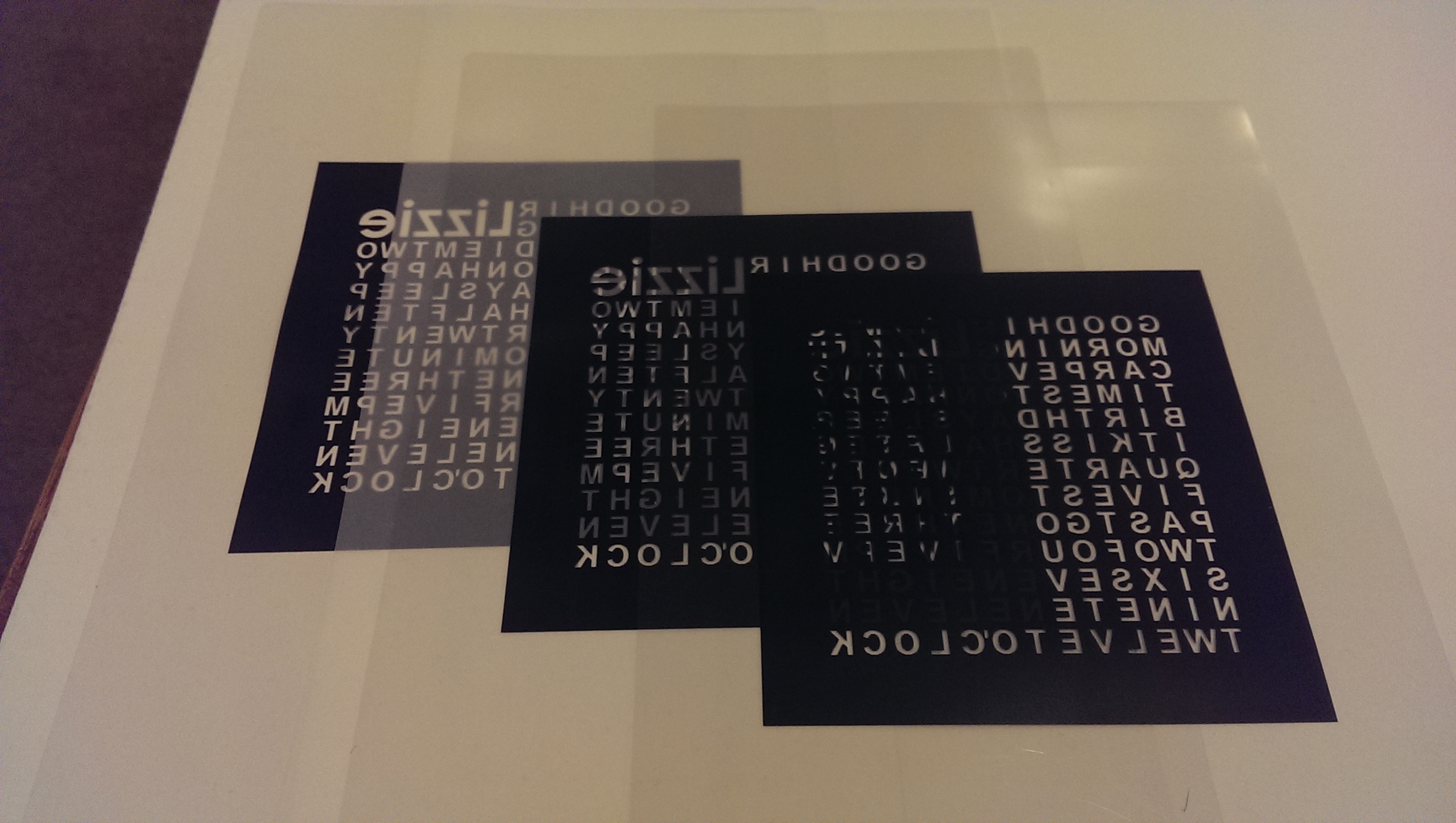 Personalised Word Clock : 8 Steps (with Pictures) - Instructables