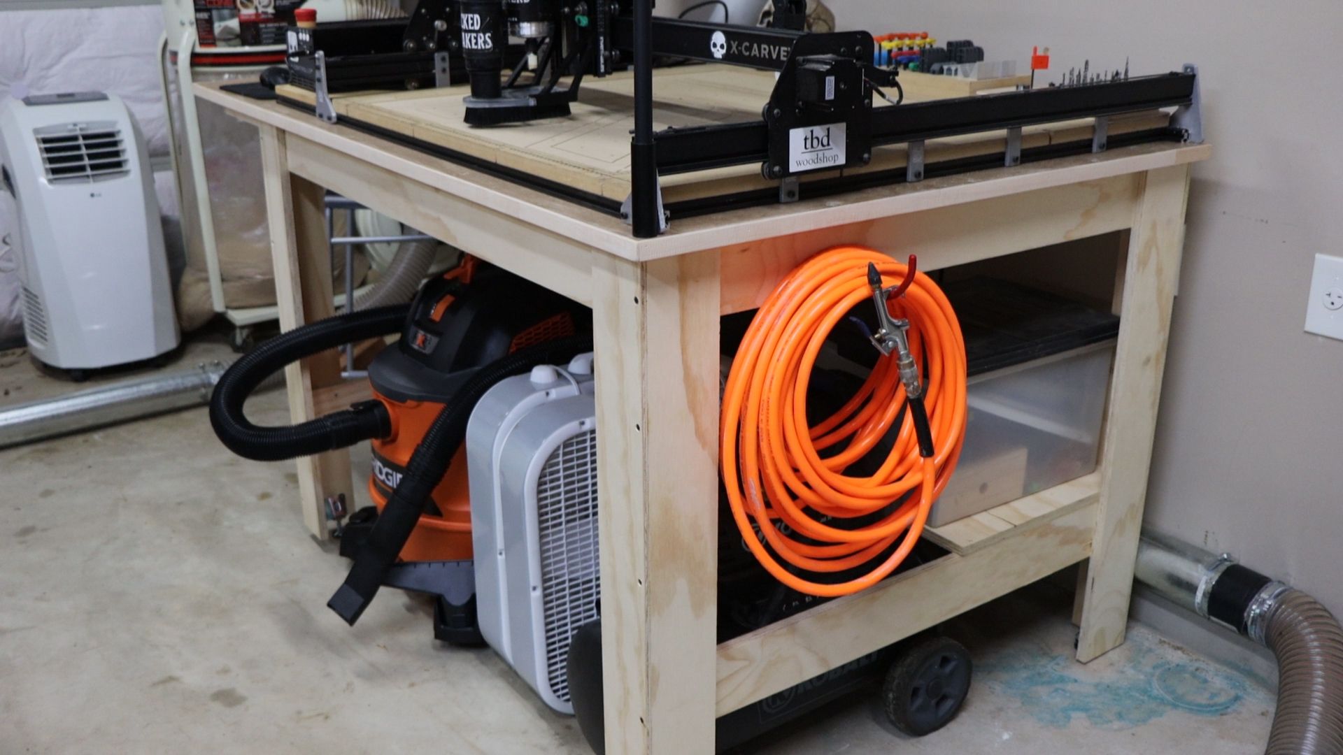 DIY Workshop Table (From Plywood!) : 10 Steps (with Pictures ...