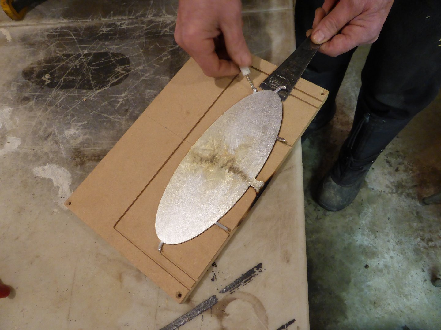 CNC Mdf Mold and Solder Casting(or How I Pimped My Ride) : 8 Steps ...