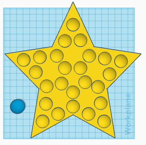 Star Shaped Board Game Made in Tinkercad : 4 Steps - Instructables