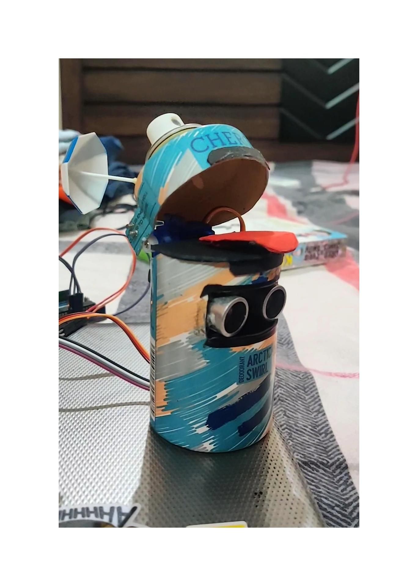 Desktop Robot - TIN CAN : 6 Steps - Instructables