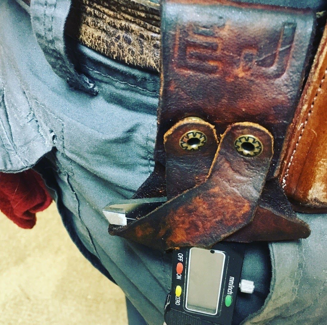 Custom Leather Caliper Holster : 8 Steps (with Pictures) - Instructables