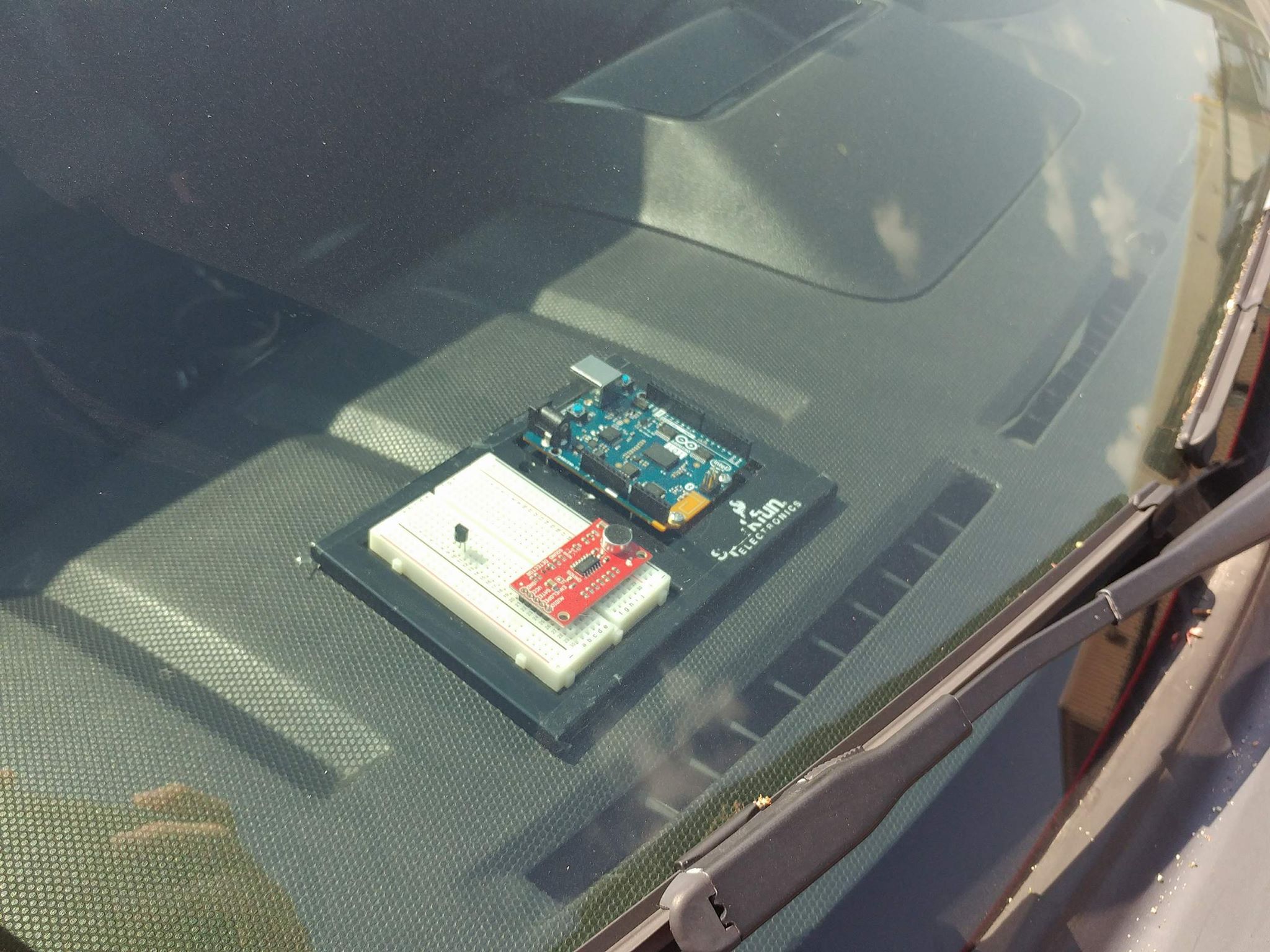 'Overheating Dog/Baby in a Car' Alarm - Email Notifier : 4 Steps ...