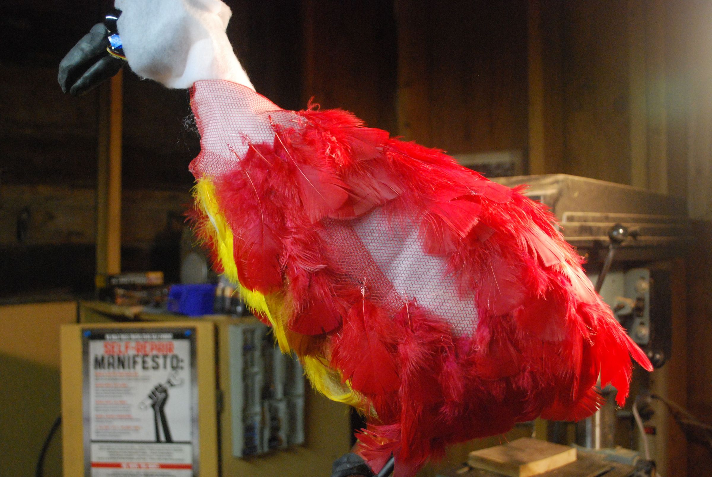 Animatronic Fawkes the Phoenix : 7 Steps - Instructables