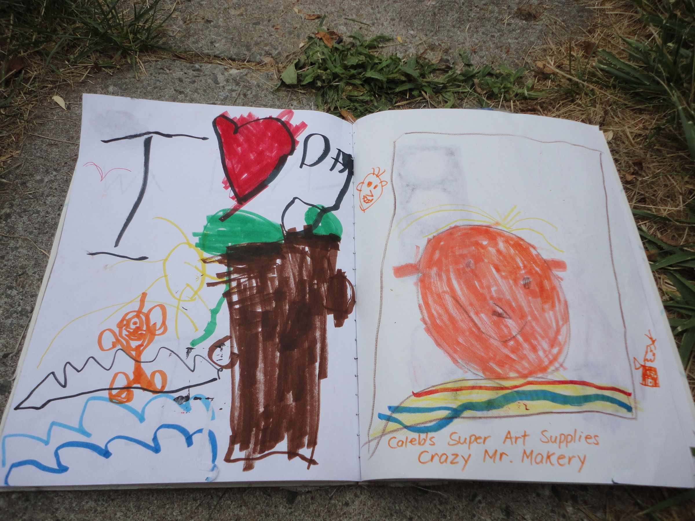 Make a Keepsake Book of Your Child's Artwork : 5 Steps (with Pictures ...