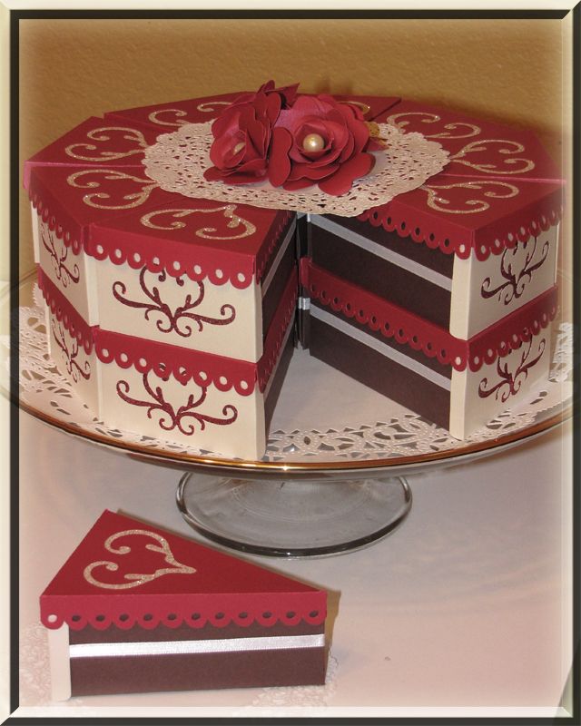 Paper Cake - Favor Boxes (video Tutorial Included) - Instructables