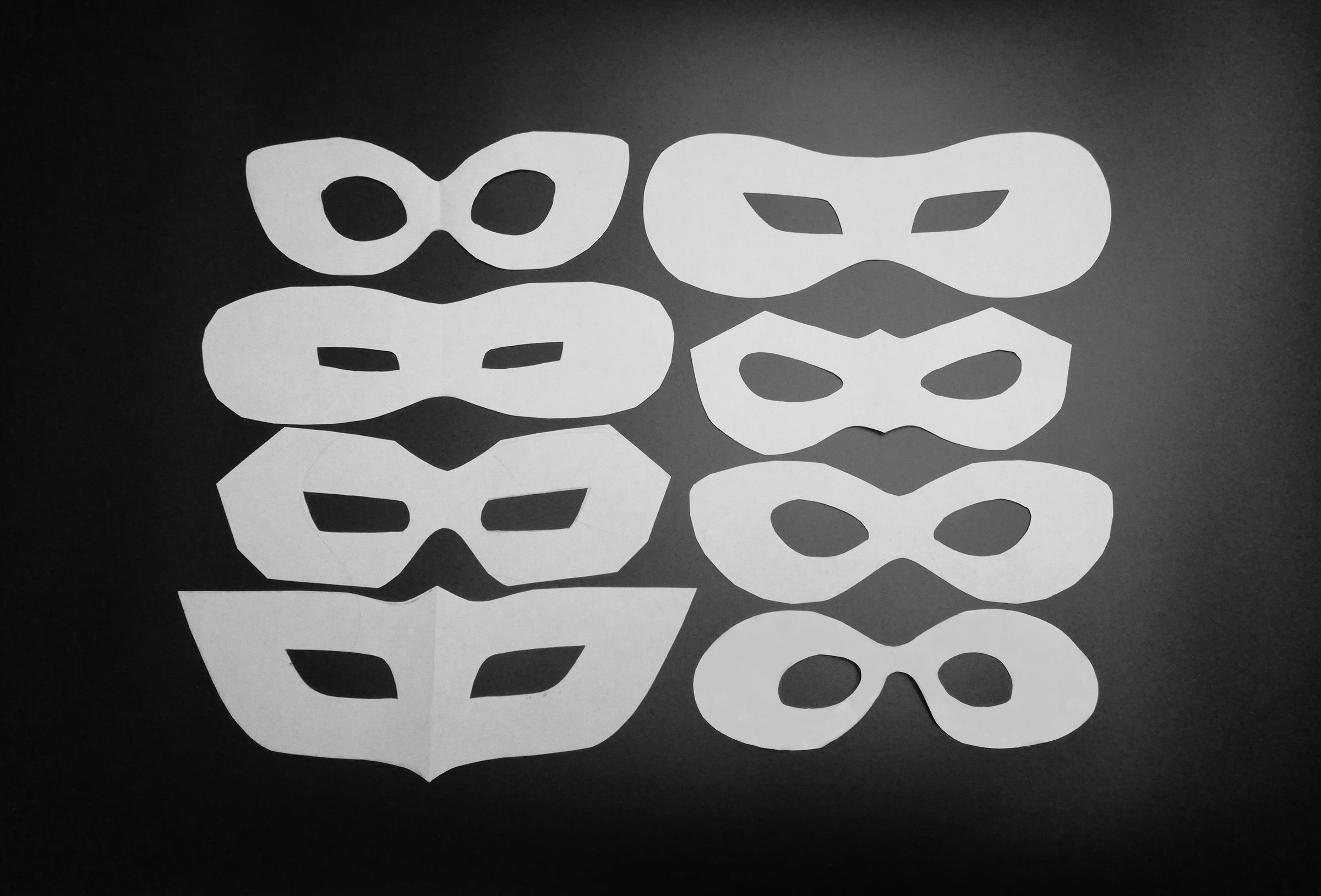 Fitted Costume Masks (No Face Mold) : 8 Steps (with Pictures ...