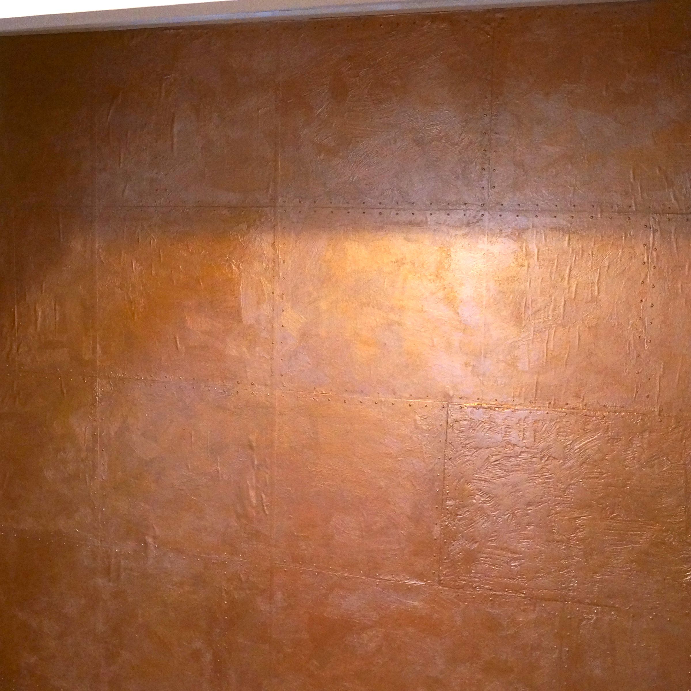 Copper Metallic Faux Wall Paint Faux Finishes Cica Lisa Designs
