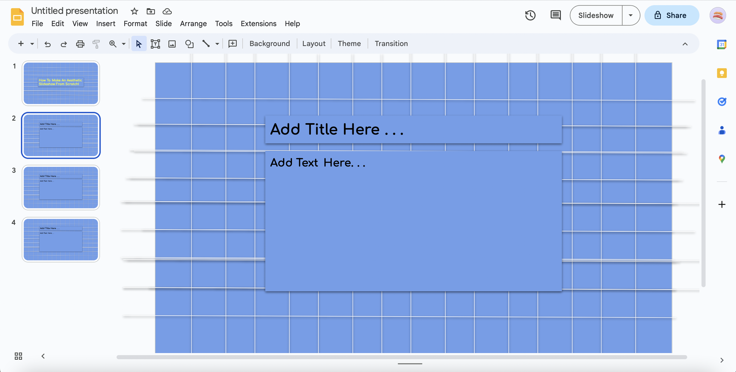 How to Make an Aesthetic Presentation From Scratch 2! : 7 Steps ...