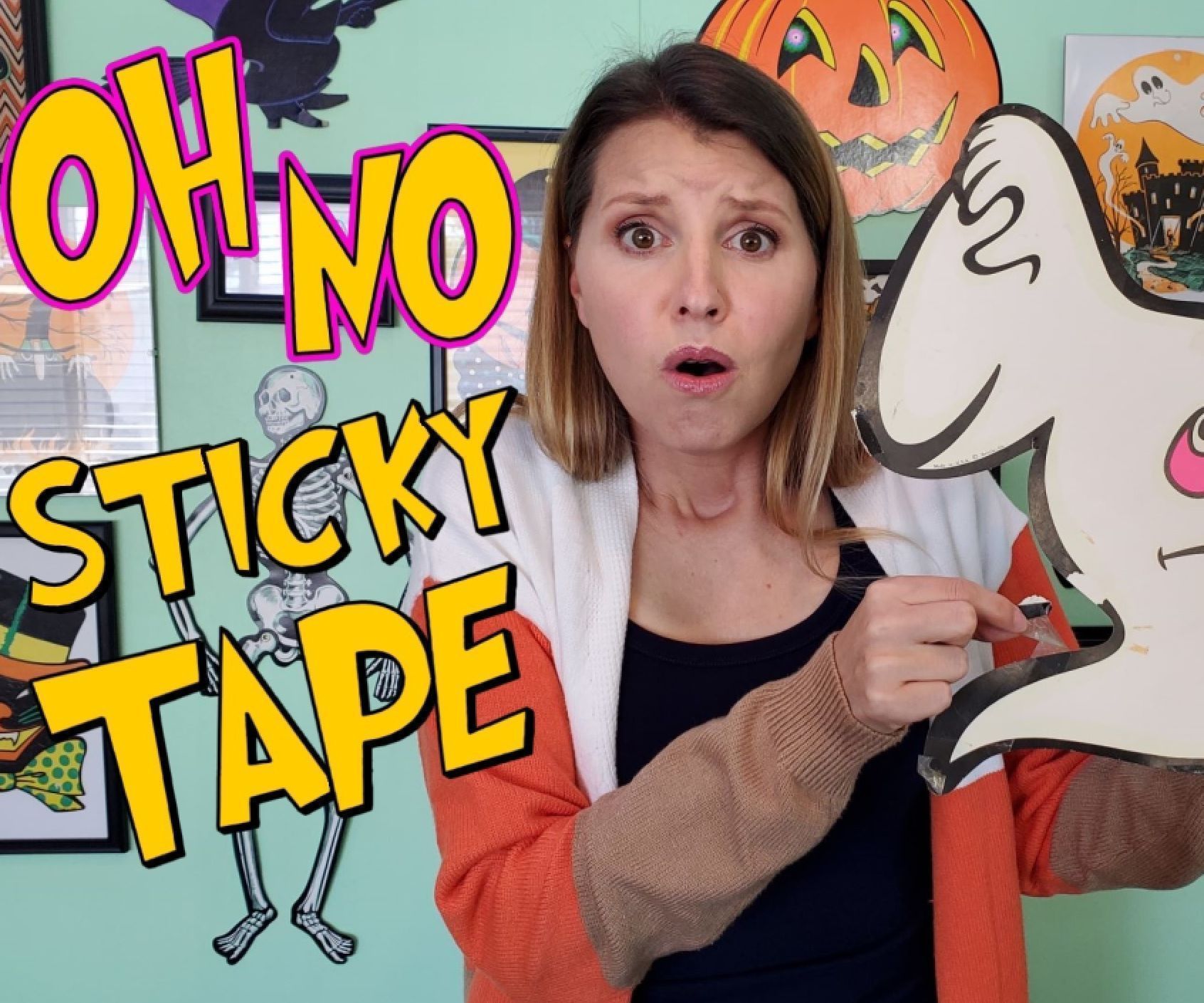 Easy Way to Remove Sticky Tape Residue From Paper Decorations ...