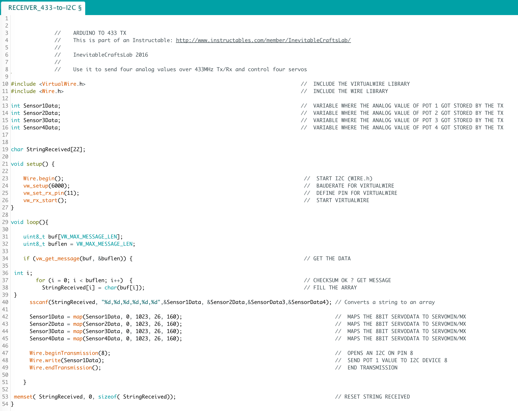 ARDUINO 433MHz _ SERVO.h Vs VIRTUALWIRE.h : 5 Steps (with Pictures ...