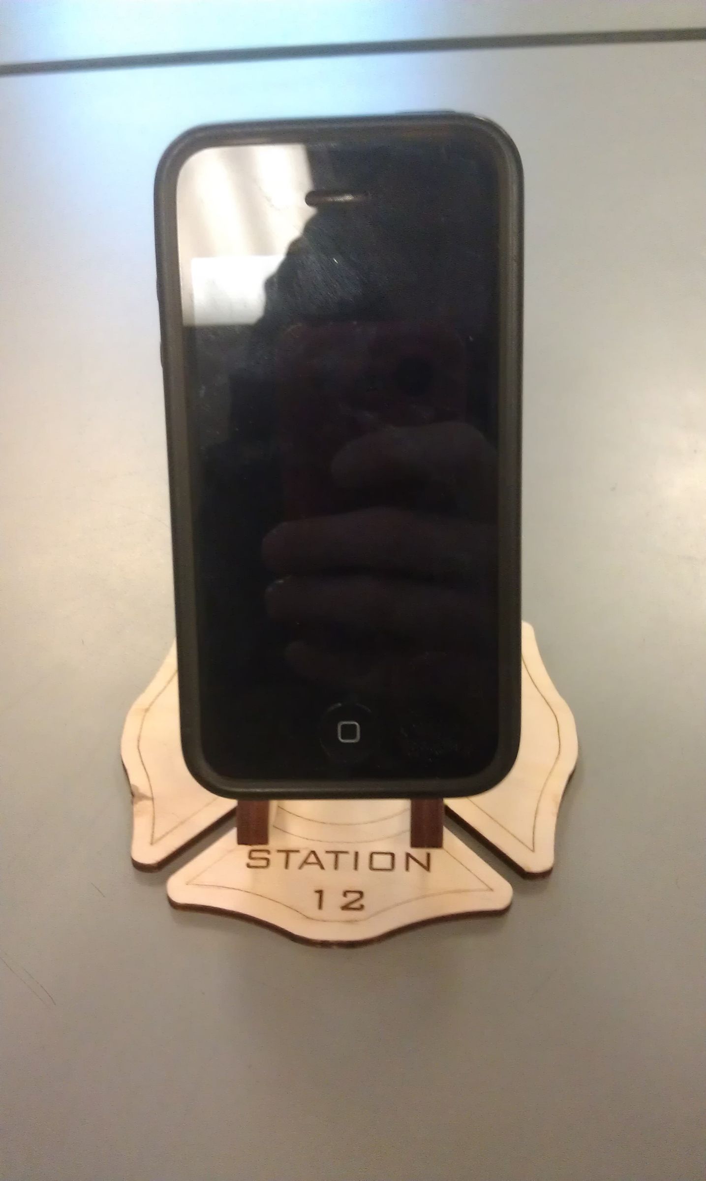 Laser Cut Firemans Phone Stand : 4 Steps (with Pictures) - Instructables