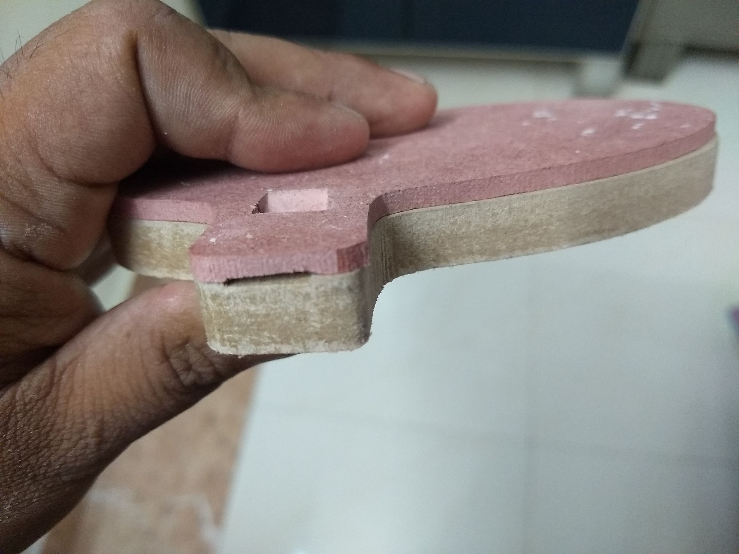 Ocarina Made From Layered Scrap Mdf Boards : 7 Steps - Instructables