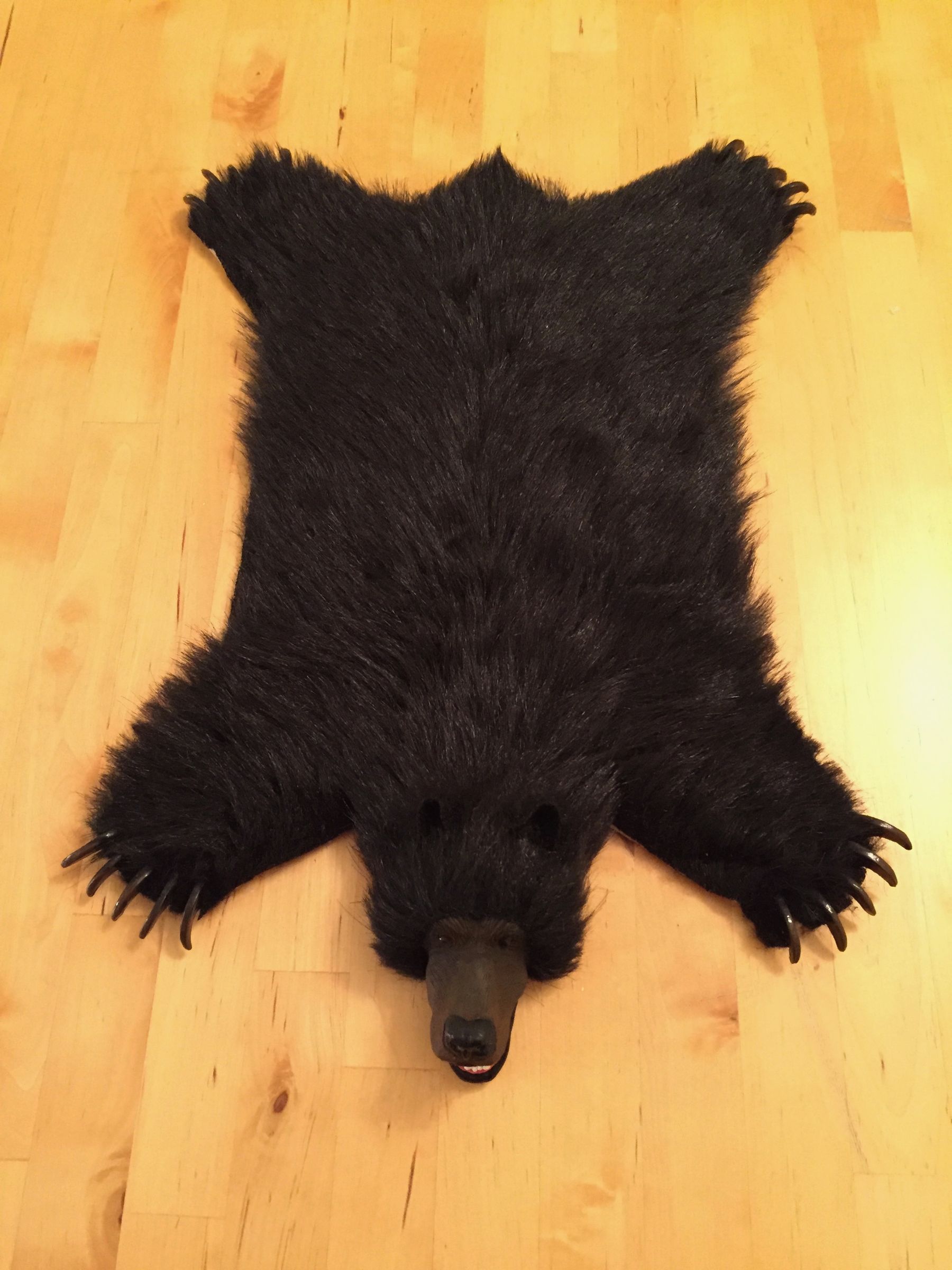 Bear Skin Rug - Faux Fur Miniature : 6 Steps (with Pictures ...