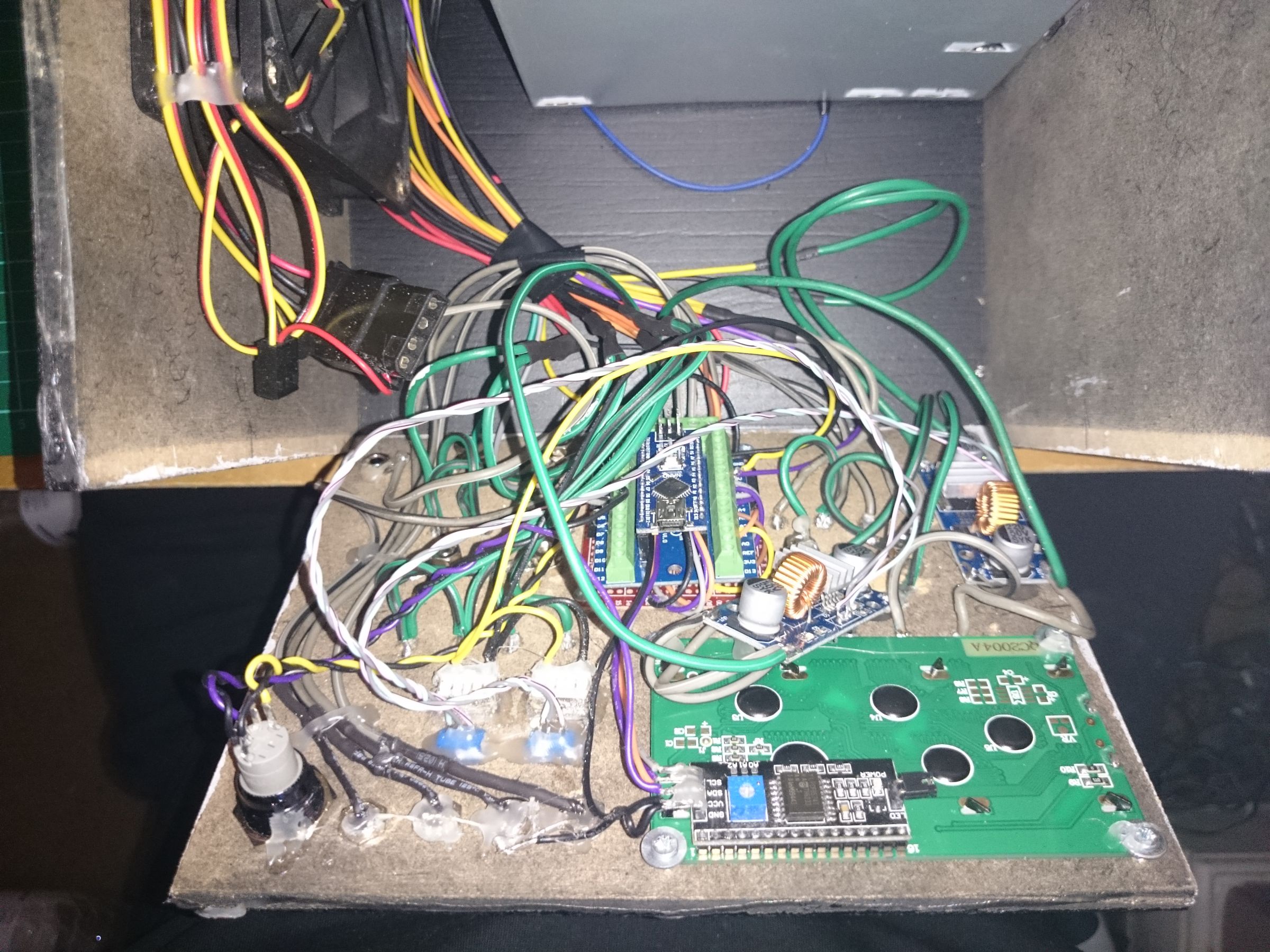 Bench PSU Power Supply From Old ATX With Arduino and LCD Monitor : 7 ...