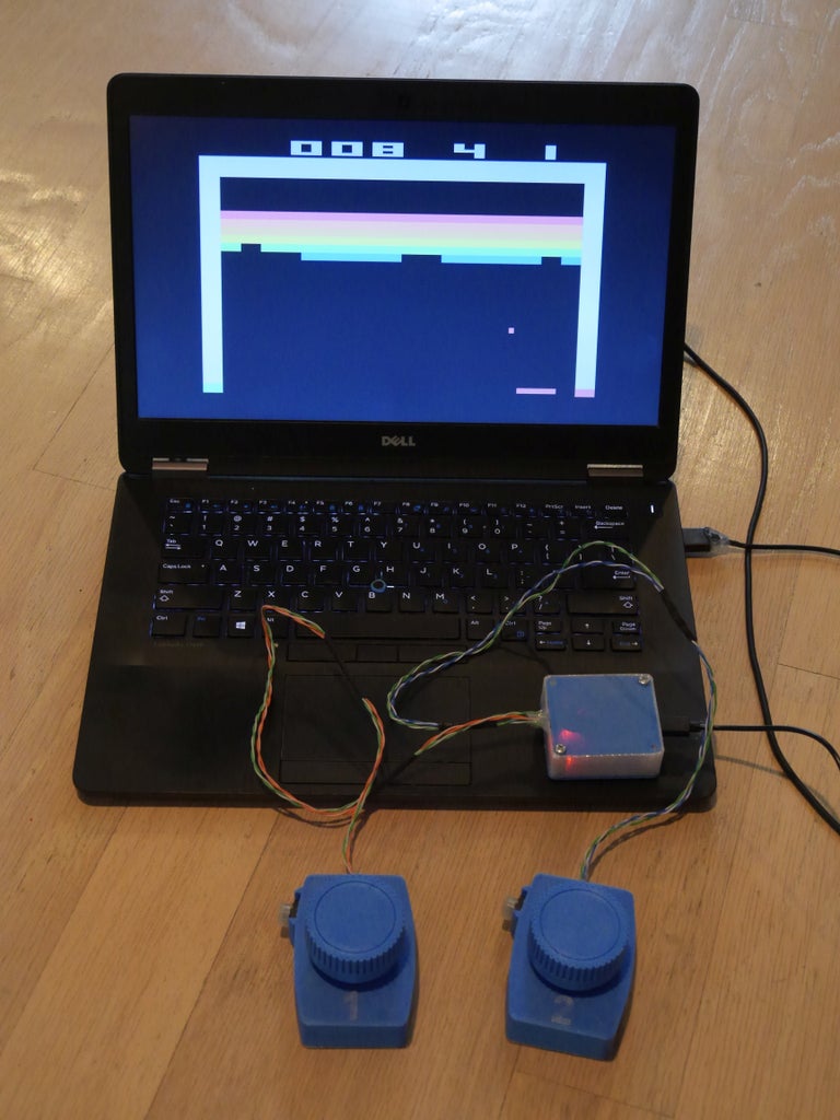 Usb Paddle Game Controller 7 Steps With Pictures Instructables